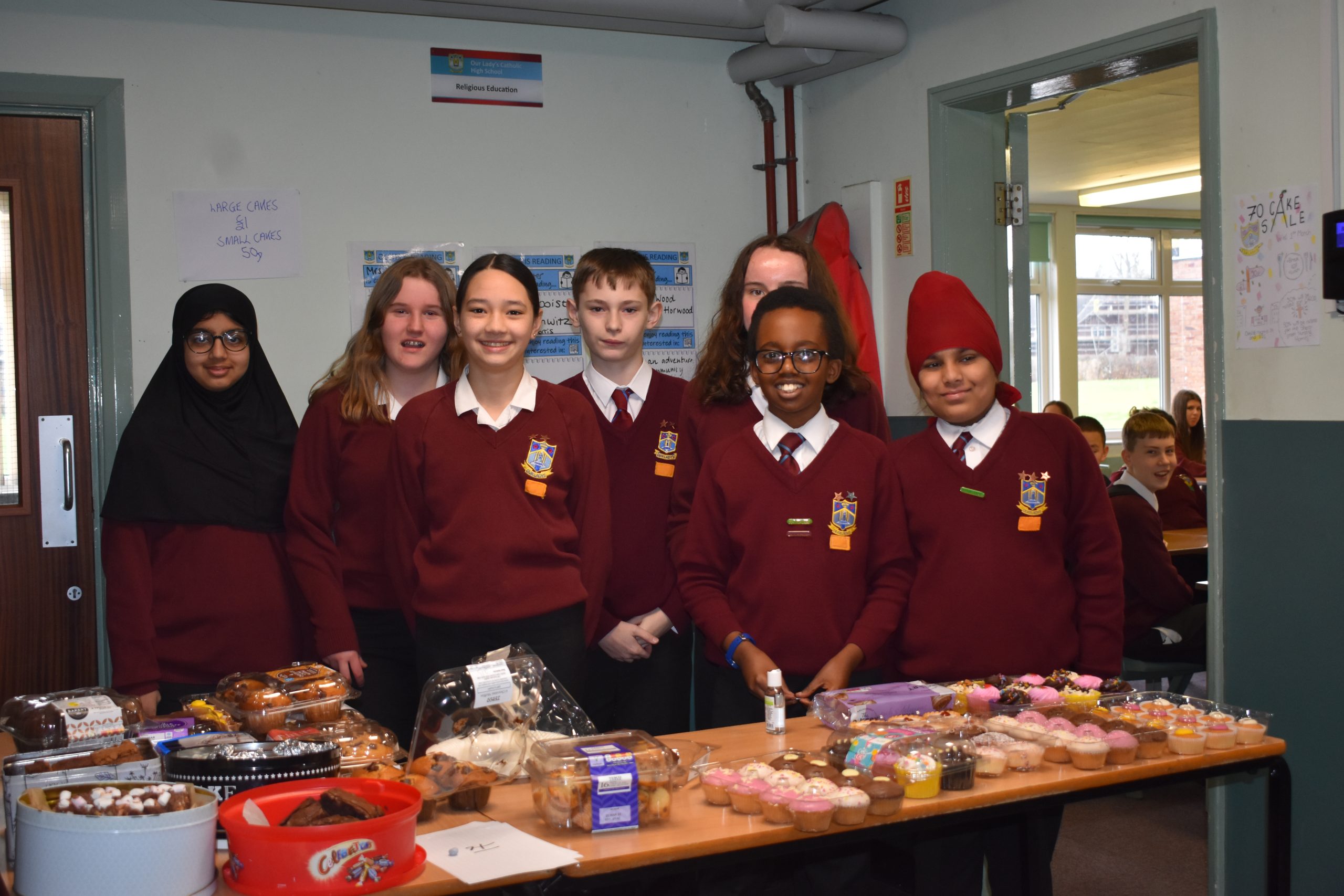 Year 7 Fundraising - Our Lady's Catholic High School