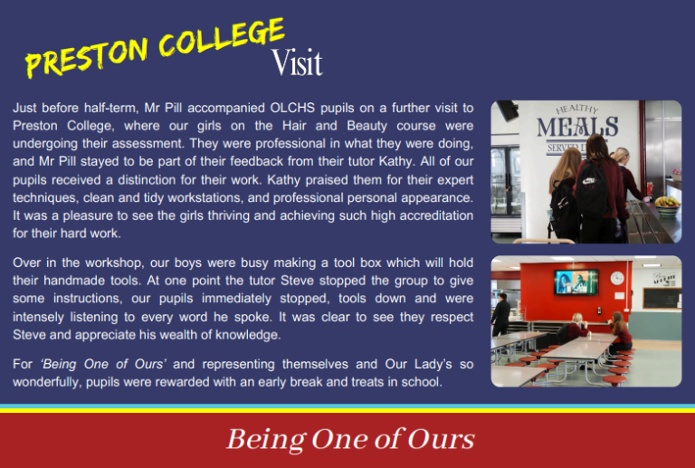 OLCHS Pupils - Our Lady's Catholic High School